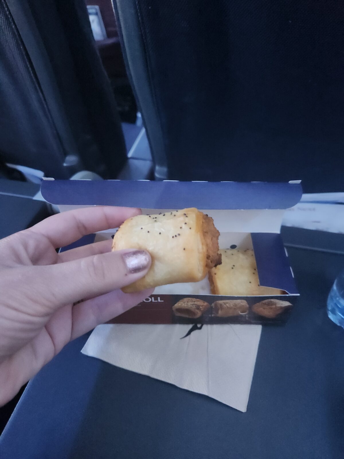 Qantas Economy Food Review + photos (Melbourne-Sydney)
