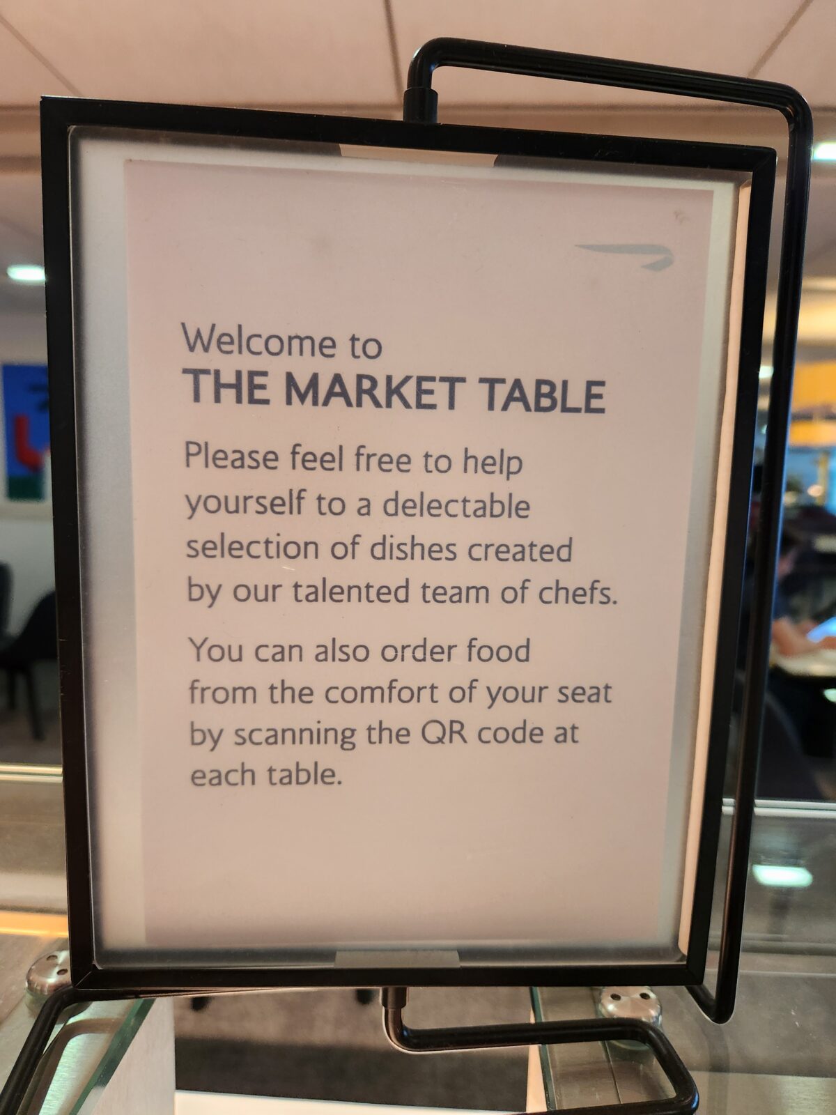 British Airways Galleries First Lounge T3 London Heathrow Food Review ...