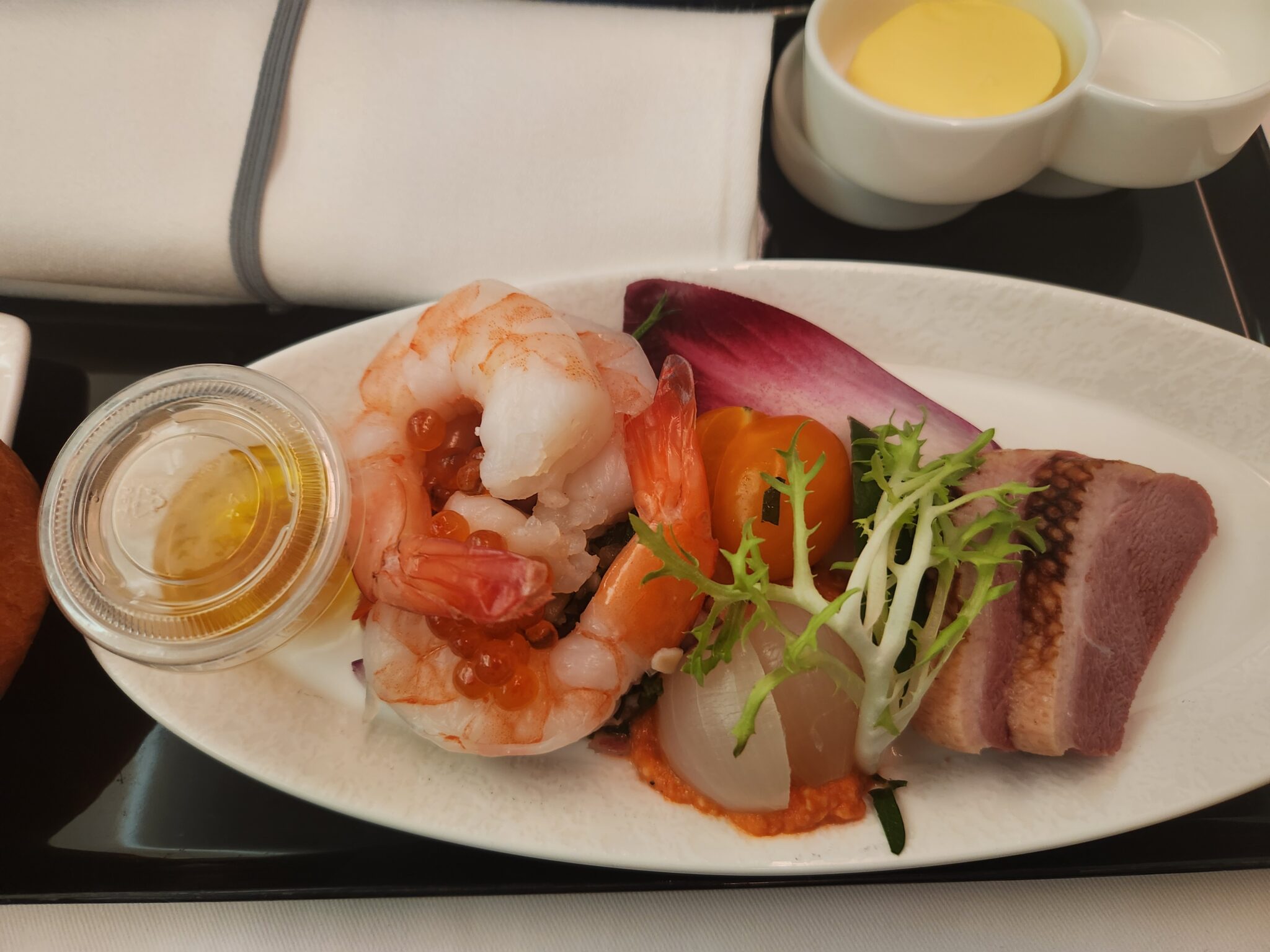 ANA Business Class Food - Sydney to Tokyo Haneda